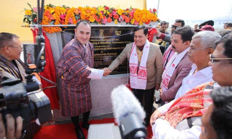 Sonowal inaugurates strategic IWT in Assam - India Seatrade News