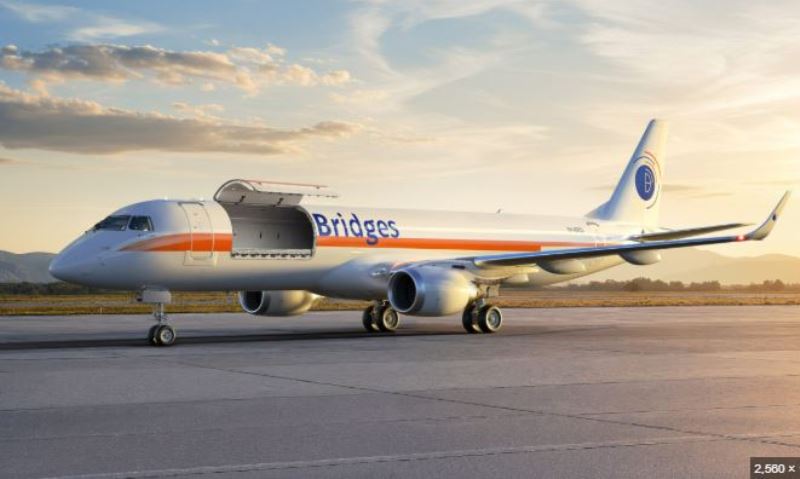 Bridges Air Cargo receives Embraer ERJ-190 freighter - India Seatrade News