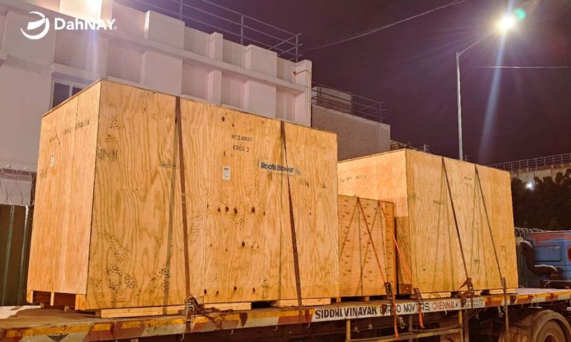 DahNAY Logistics delivers yet again: 20,000+ Kgs of machinery shipped ...