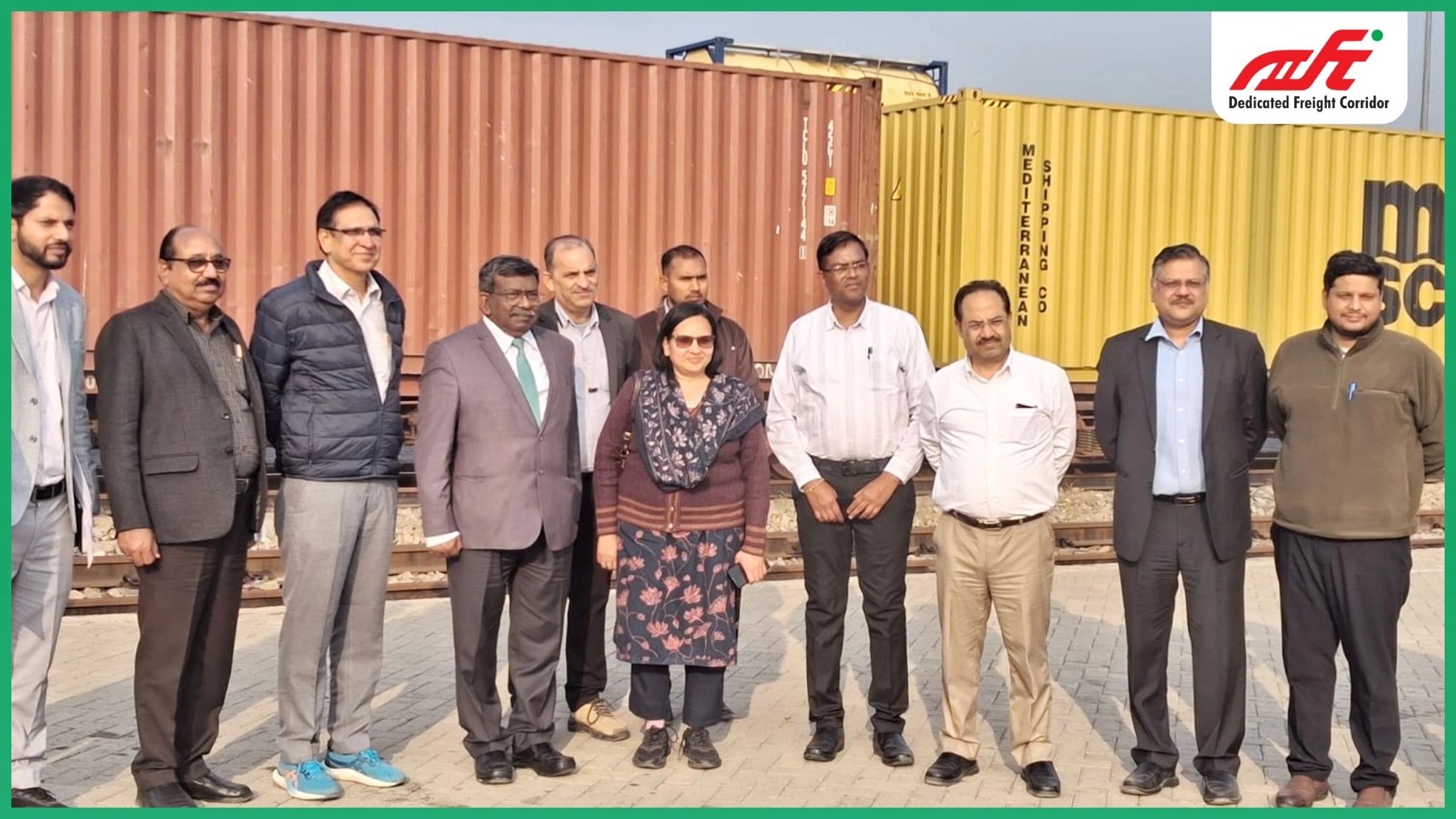 DFCCIL, Northern Railway Conduct Joint Inspection to Boost Freight ...