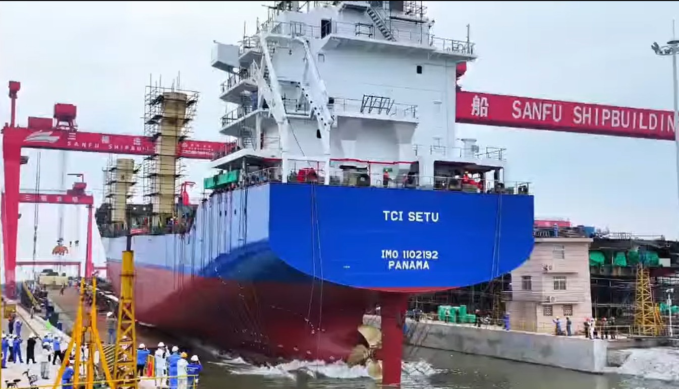 TCI Seaways Launches New Vessel TCI SETU to Strengthen Coastal Shipping ...